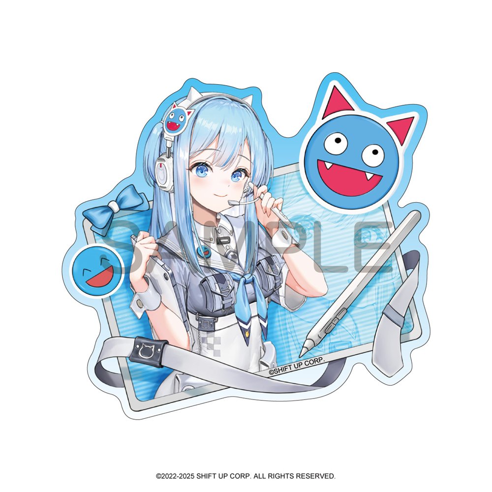 [New] 胜利女神:NIKKE 枪女孩贴纸 Shifty / 阿尔杰农产品 发售日:2026年03月前后 — アキバホビー公式通販 ...