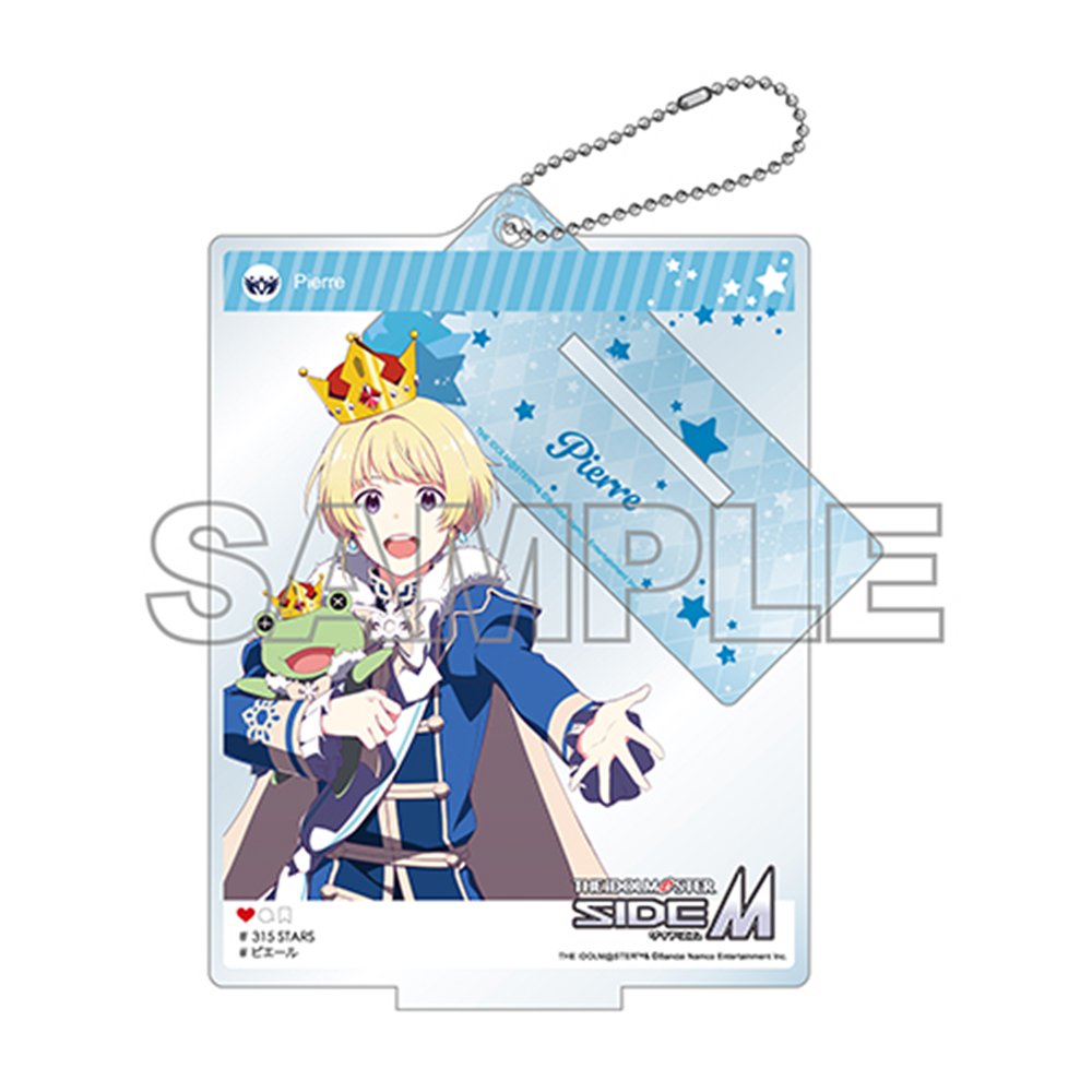 【新品】アイドルマスター SideM 自撮り風アクリルスタンド 「GROWING STARS ピエール」Ver. / つくり 発売日:202 ...