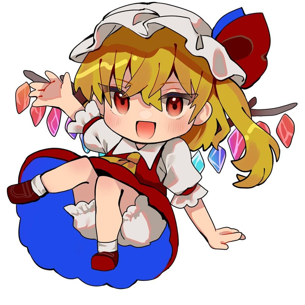 Touhou Flandre Chibi Touhou Project Chibikko Doll Touhou Project